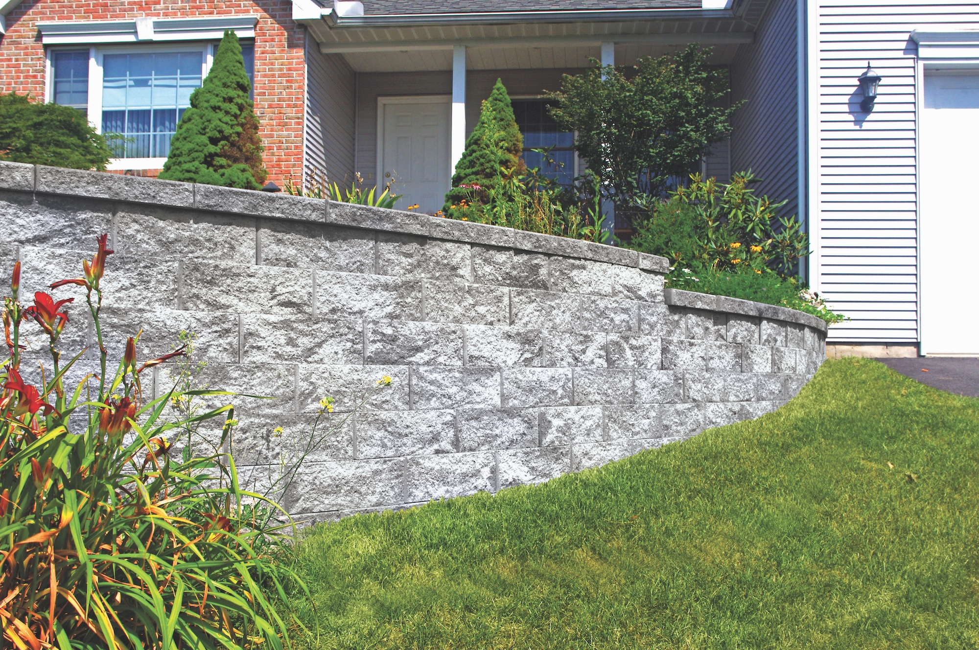 Fulton Retaining Wall Cap Emerald Landscapes